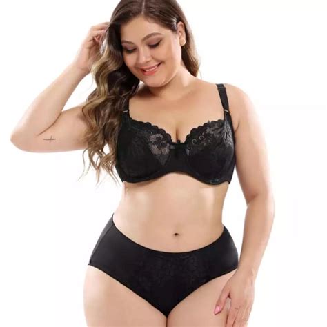 Bridal Plus Size Bra Panty Set Pushup Bra Set For Women Basic Lingerie