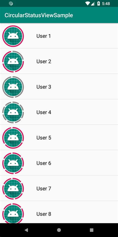 How To Represent Circle Border With Multiple Colors In Android Stack