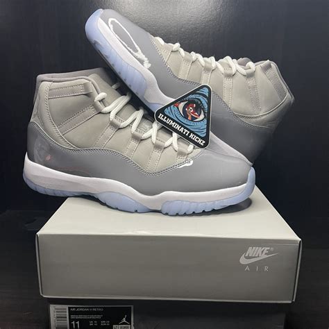 Jordan 11 Cool Grey Box