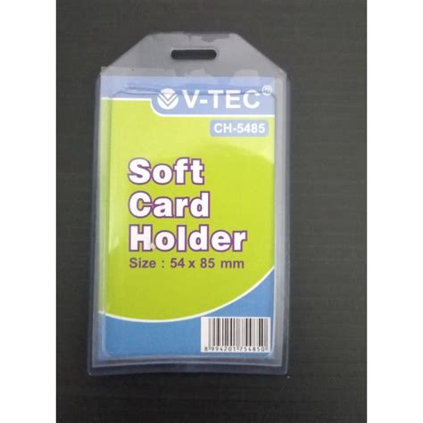Jual Id Card Ch 5485 Per 10 Pcs Soft Crad Holder Size 54 X 85 Mm