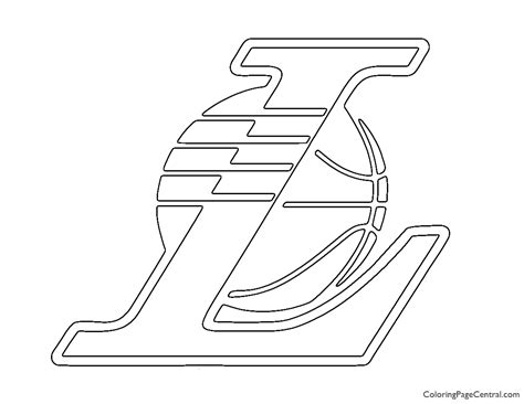 Lakers Jersey Prodimage Bn Lebron Shaq Sketch Coloring Page