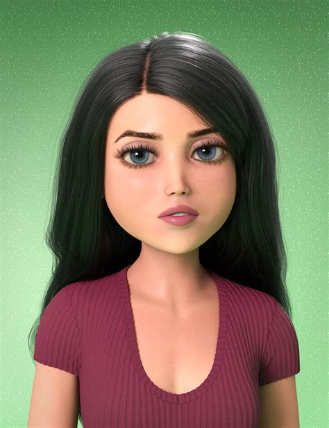 Ng Stylized Skinny Girl For Genesis 9 Daz 3d