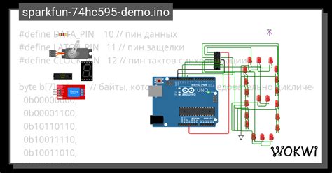 Sparkfun 74hc595 O Copy Copy Copy Wokwi Esp32 Stm32 Arduino
