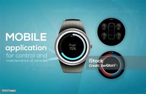 다른 Ui Ux Gui 스크린 자동차 애플 리 케이 션 시계 응답 웹사이트 등 웹 디자인 및 모바일 템플릿 3차원 형태에 대한 스톡 벡터 아트 및 기타 이미지 Istock