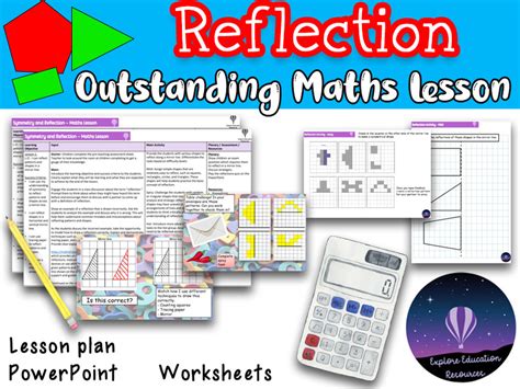Year 34 Maths Reflection And Symmetry Interview Lesson Mirror Line