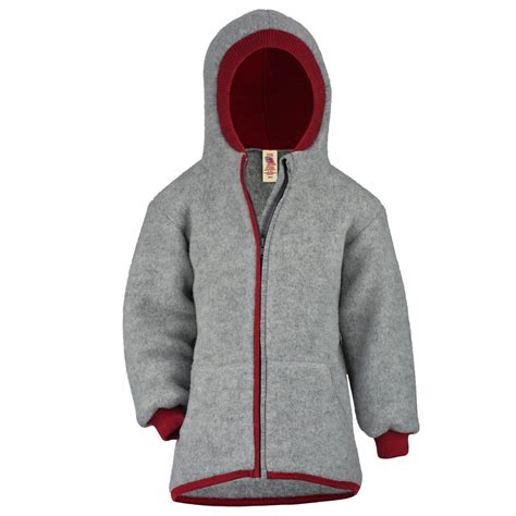 Engel Kinder Kapuzenjacke Wollfleece Wolljacke Kinder