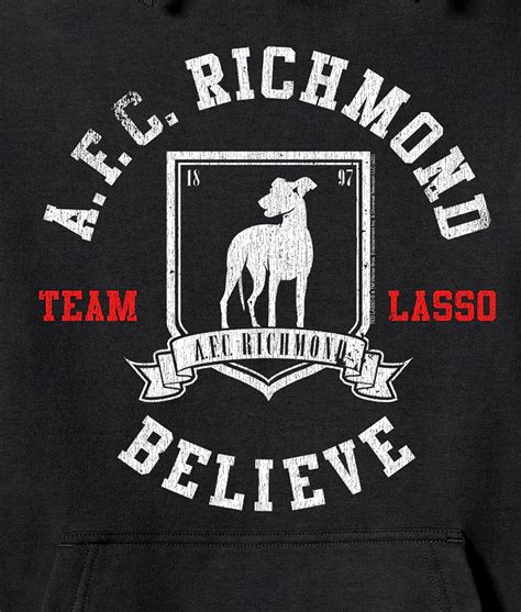 Ted Lasso Jason Sudeikis Afc Richmond Black Hoodie