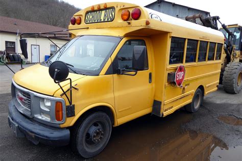 2001 Gmc 3500 School Bus For Sale By Arthur Trovei And Sons Used Truck