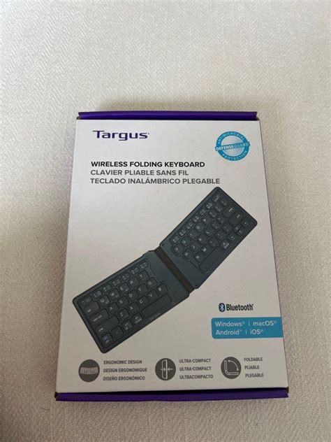 Targus Wireless Folding Keyboard With Bluetooth Computers Tech Parts Accessories Computer
