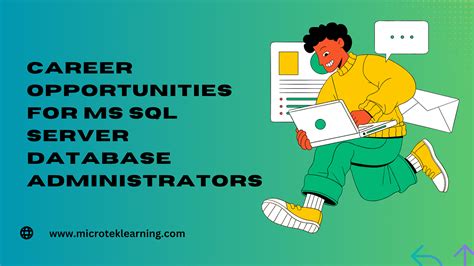 Career Opportunities For Ms Sql Server Database Administrators By Microteklearning Dec 2023