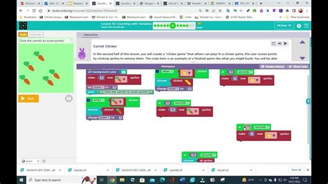 Lesson 10 Counting With Variables Youtube