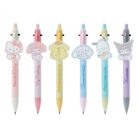멀티펜 산리오 인형 디자인 문구 시리즈 캐릭터 마스코트 2색볼펜샤프 키니나루