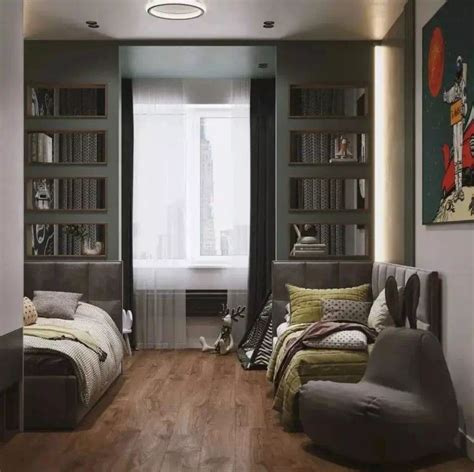 Дизайн подростковой комнаты для 2 мальчиков идеи и фото