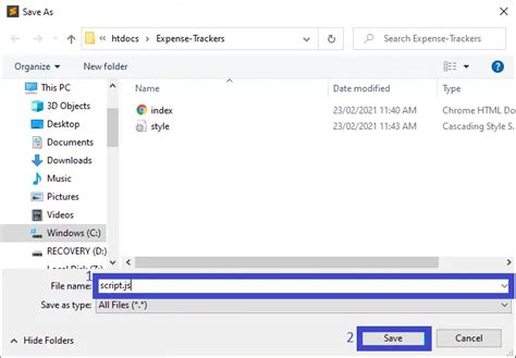 Expense Tracker In Javascript With Source Code Video