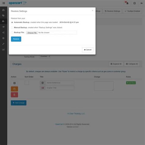 Opencart Distance Based Shipping