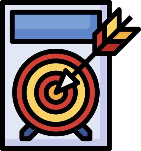 Target And Arrow Icon 51114287 Vector Art At Vecteezy