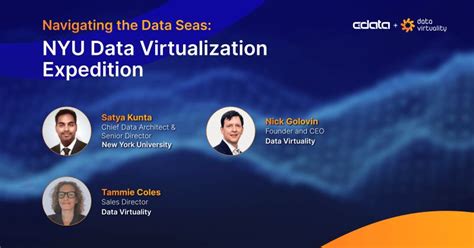 data virtuality on linkedin nyu data virtualization journey webinar