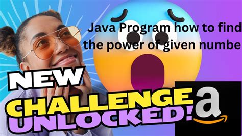 How To Calculate The Power Of A Number In Java Java Programming Tutorial Youtube