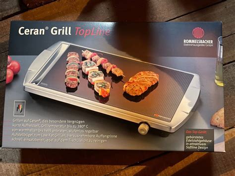 Rommelsbacher Cg 2303e Ceran Grill Edelküche