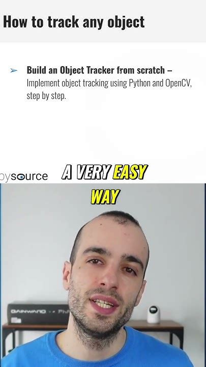 Object Tracking With Python And Opencv Youtube