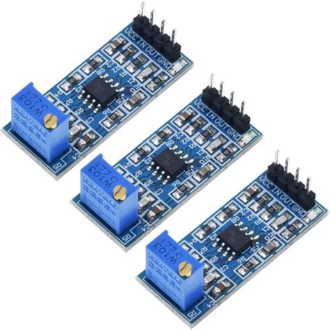 Haljia Lm358 100 Times Gain Signal Amplification Module 41 Off