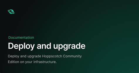 Deploy And Upgrade Hoppscotch Documentation