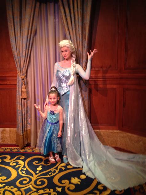 Elsa And Elsa Alexa Was So Happy To Meet Her Favorite Princess Thats