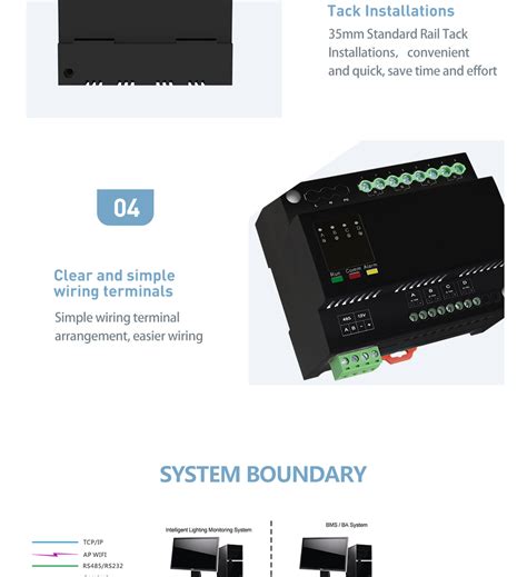 0 10V Modbus Remote Control Dimming Module Dimming Module Smart Lighting Control SystemSolution