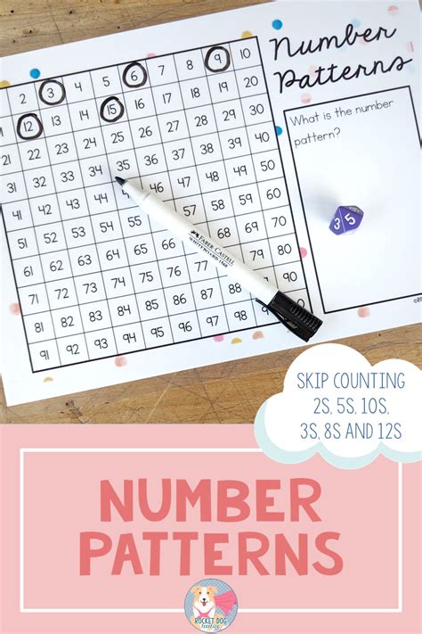 Number Patterns And Skip Counting Activities 2s 5s 10s 3s 8s 12s Skip Counting Activities