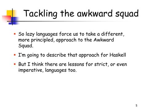ppt lazy functional programming for real tackling the awkward squad