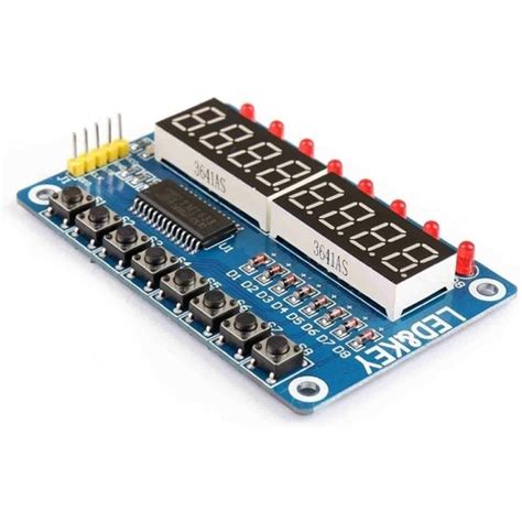 Display Tm1638 7 Segmentos 8x7 Leds Push P Robótica Shopee Brasil