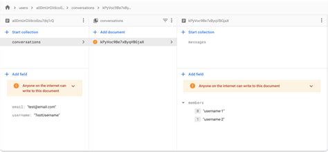Firebase How To Read A Sub Collections Document Fields From Firestore In React Native Stack