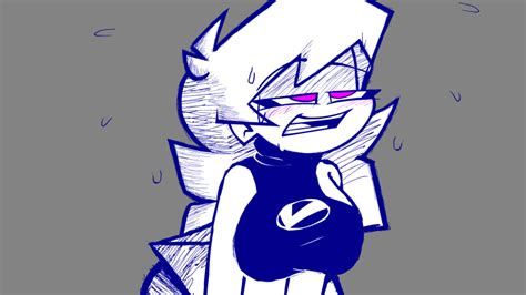 Rule 34 Animated Aroused Smile Big Breasts Blush Bouncing Breasts