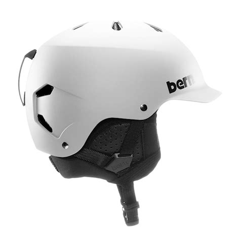 Helma Na Snowboard Bern Watts Classic Matte White Snowboard Zezula