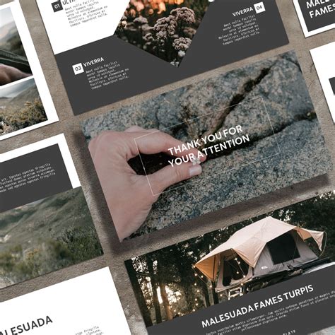 Road Map Powerpoint Template Free MasterBundles