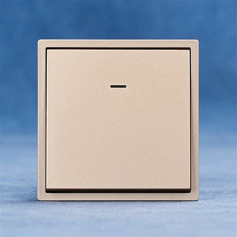 Modern Luxury Design 1 Gang Switch With Big Button And Led Indicator 1 Gang 3 Way Switch And