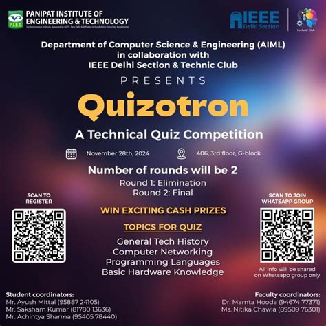 Coding Quizotron2024 Codecombat2024 Techquiz Programmingchallenge Lakshay Chhabra