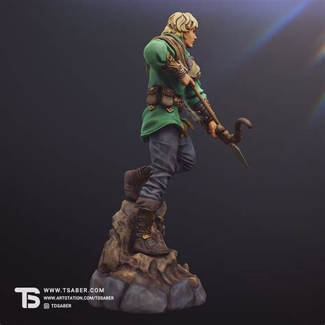 👤 Archer Statue・ 3d File For 3d Printing・cults