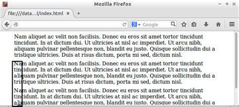 Css Jquery Slidetoggle Font Issue On Linux Firefox Stack Overflow
