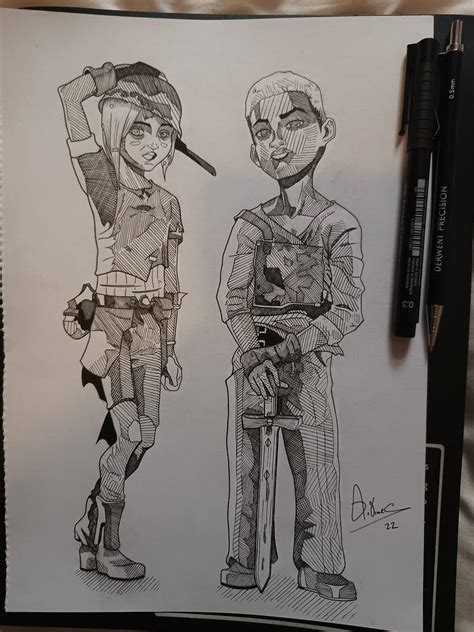 Powder And Ekko Arcane League Of Legends By Tatham87 On Deviantart