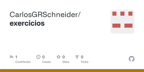 Github Carlosgrschneider Exercicios