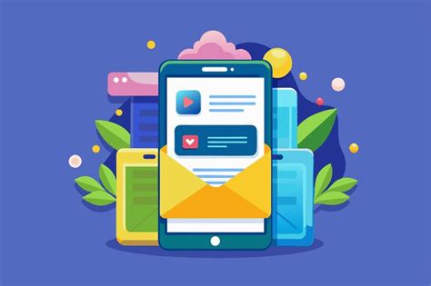 A Customizable Mobile Inbox Layout Highlights Engaging Digital Content And Communication A Customizable Mobile Inbox Layout Highlights Engaging Digital Content And Communication