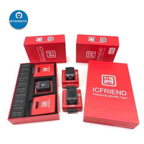 Icfriend Emmc Ufs Bga95 153 254 Socket With E Mate X 13 In 1 Adapter