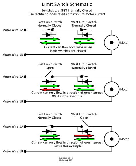 Limit Switch Schematic Diagram