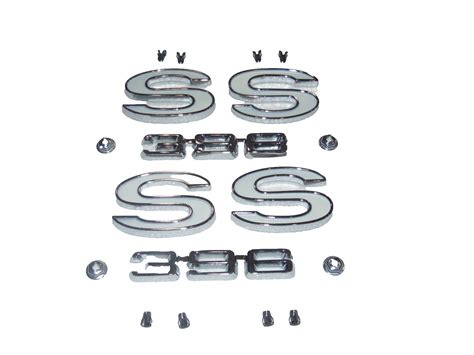 New Ss 396 Fender Emblems 6 Piece Set Chevelle El Camino 1968 1969 2530