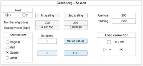 Gerchberg Saxton Correction Lbsa Documentation