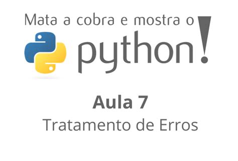 Aula 7 Tratamento De Erros Computação Inteligente