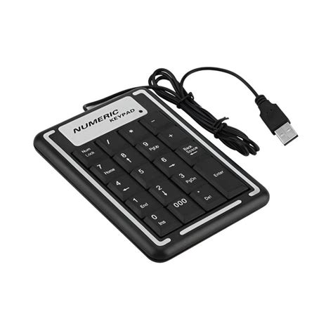 Wired Usb Numeric Desktop Keypad Gadget Time