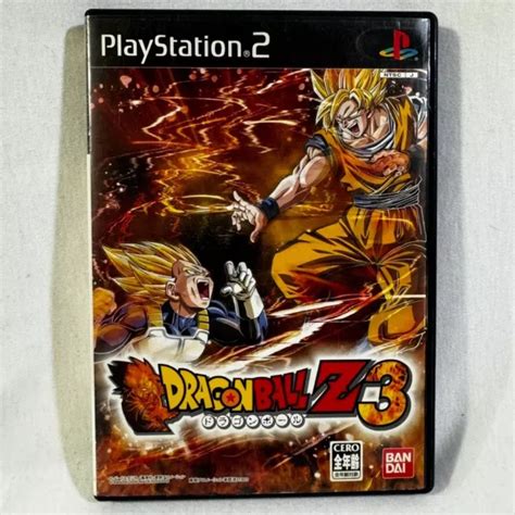 Dragon Ball Z Budokai 3 Sony Playstation 2 Ps2 Game Ntsc Japan Version Complete Eur 25 75