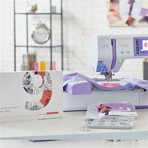 Bernette B79 Yaya Han Special Edition Sewing And Embroidery Machine 10